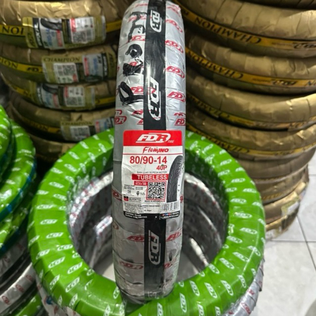 Jual Ban FDR 80/90-14 Flemino Tubeless | Shopee Indonesia