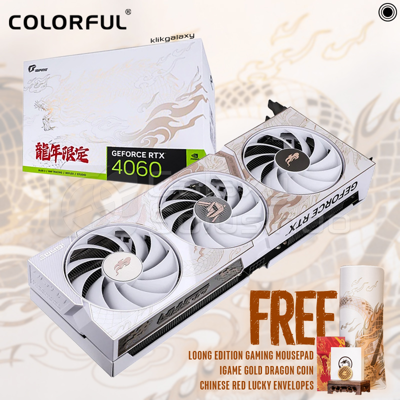 Jual COLORFUL GeForce RTX 4060 iGame LOONG OC 8G-V GDDR6 - VGA RTX4060 ...