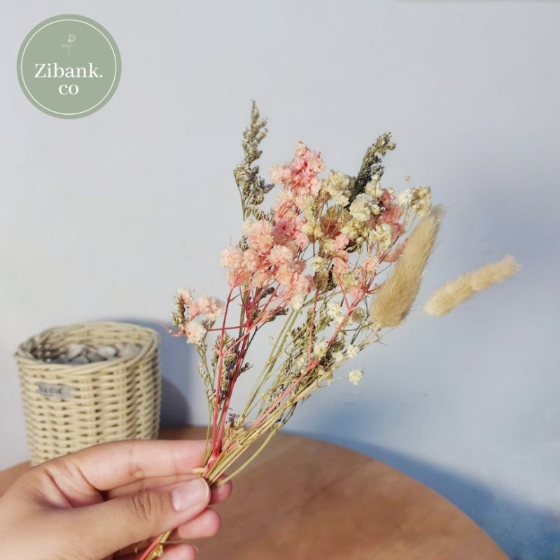 Jual 1 Ikat Bunga Kering dried flowers aesthetic (bunganya saja ...