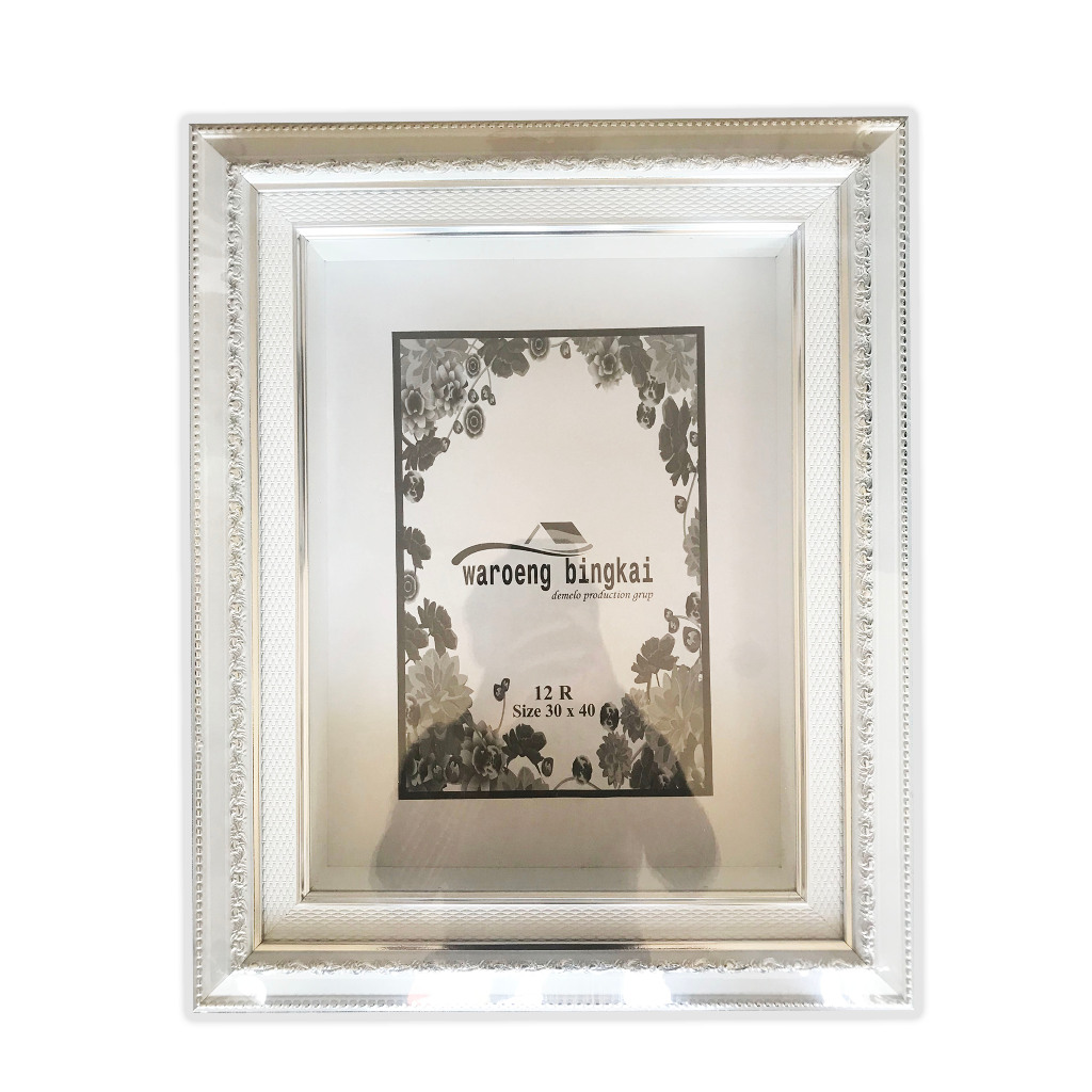 Jual Bingkai frame mahar ukir 3D 5cm ukuran 12R 30x40 cm | Shopee Indonesia