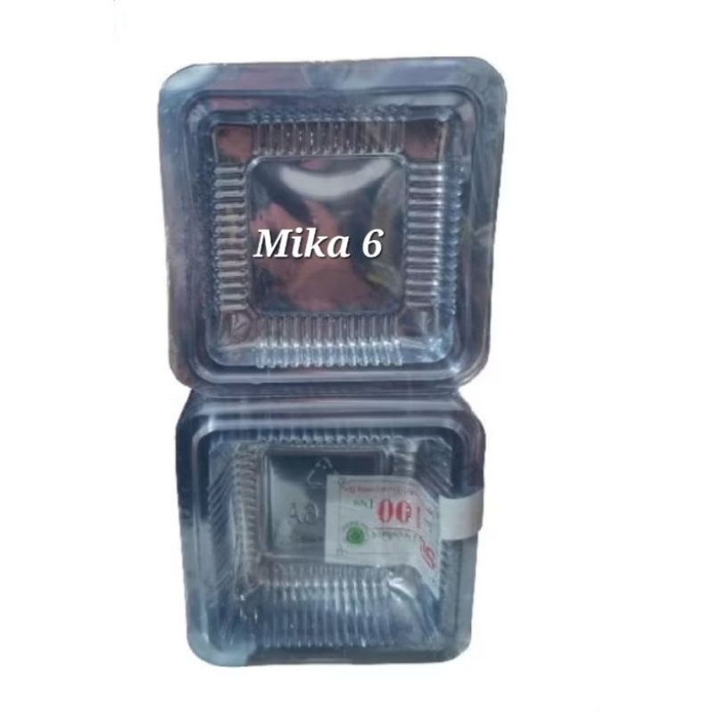 Jual Mika Plastik / Mika Makanan / Mika Kue / Kecil / Uk 6 | Shopee ...