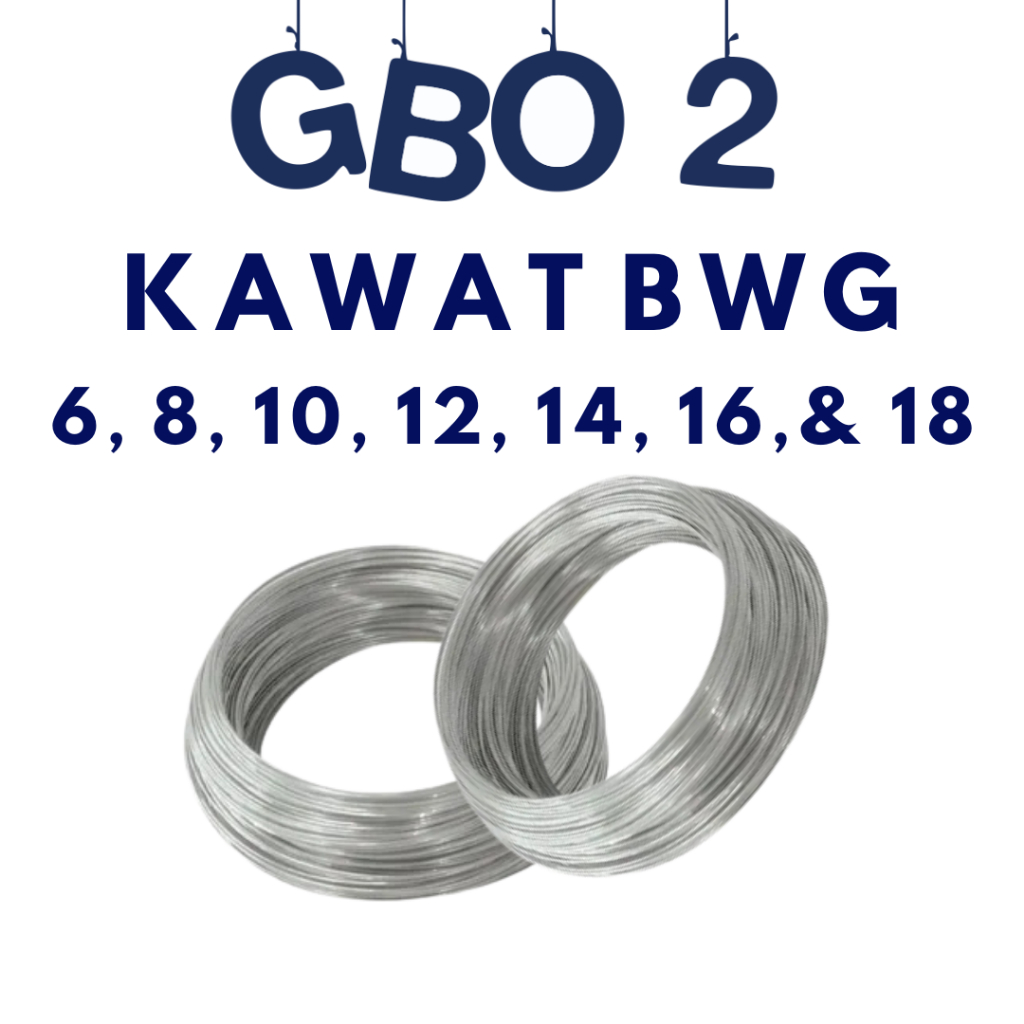 Jual KAWAT BWG UKURAN 6, 8, 10, 12, 14, 16 & 18 (KAWAT BWG HARGA PER 1 ...