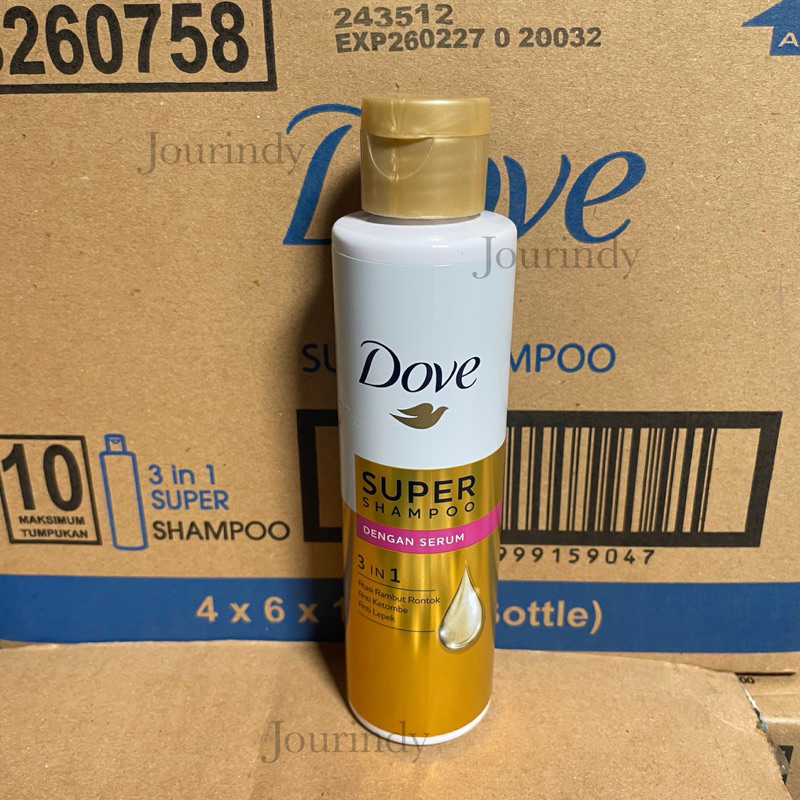 Jual Dove super shampoo dengan serum 125ml | Shopee Indonesia