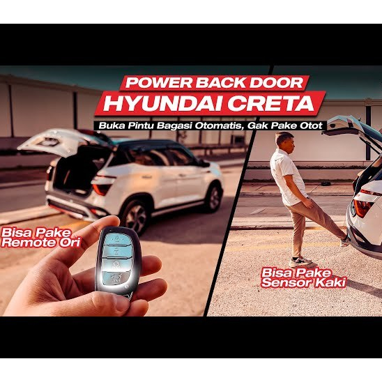 Jual Hyundai CRETA power back door pintu bagasi elektrik otomatis ...
