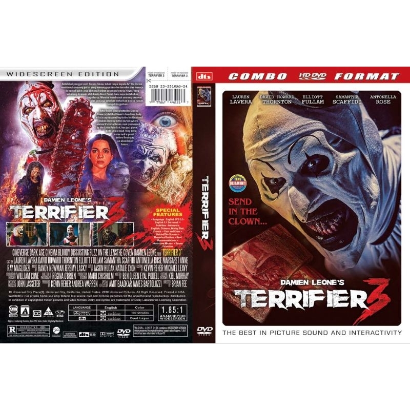 Jual KASET FILM TERRIFIER 3 (2024) | Shopee Indonesia