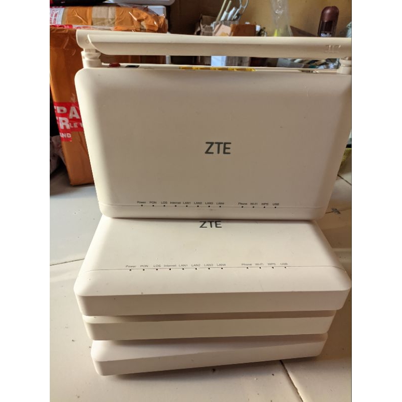 Jual 5 UNIT ZTE F670L GPON PORT BIRU | Shopee Indonesia