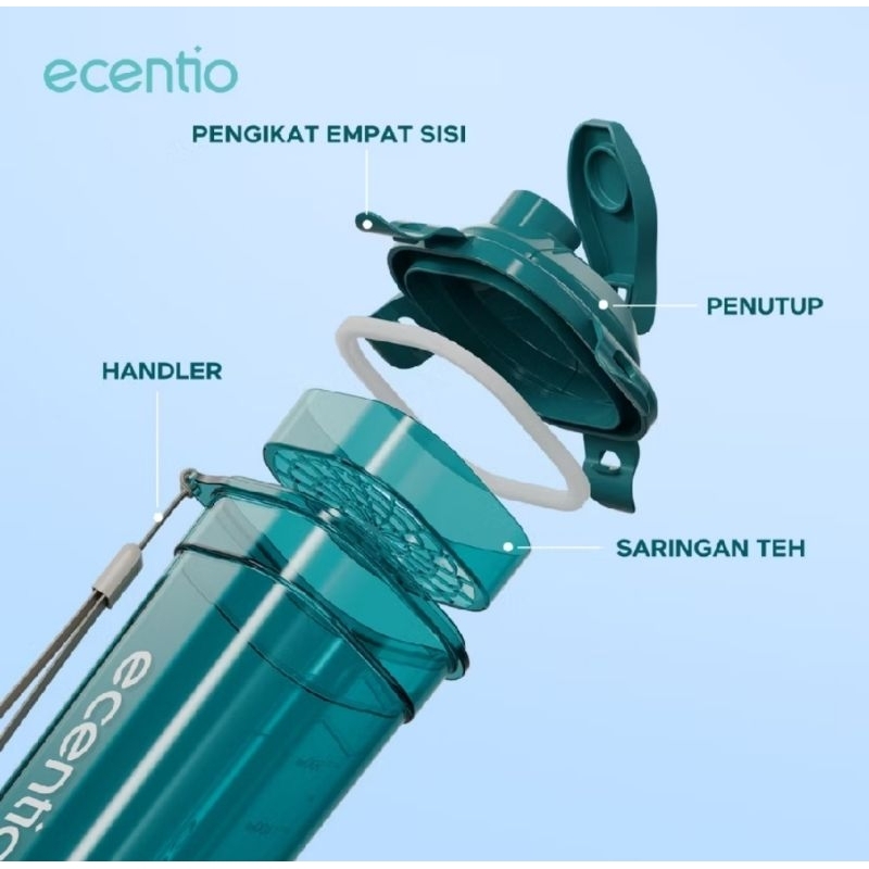 Jual Ecentio Botol Minum Portable 500 ML | Shopee Indonesia