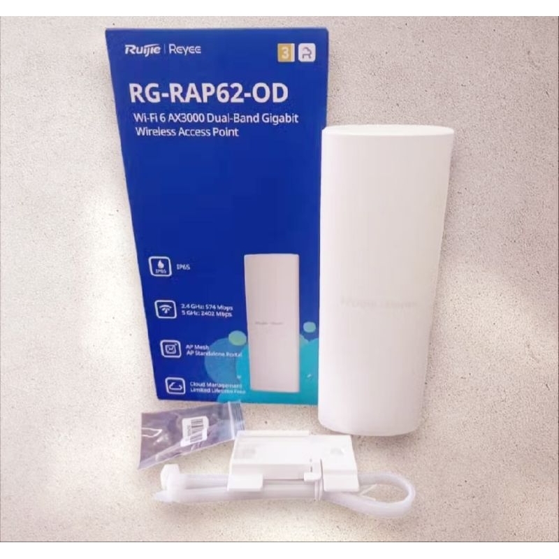 Jual Ruijie Reyee RG-RAP 62 OD Wifi 6 AX3000 Dual Band Gigabit Wireless ...