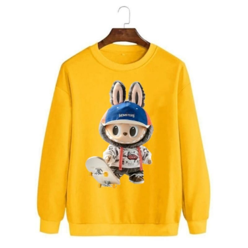 Jual Sweater Cowok & Cewek OutFit Labubu Skateboard,Distro Labubu ...
