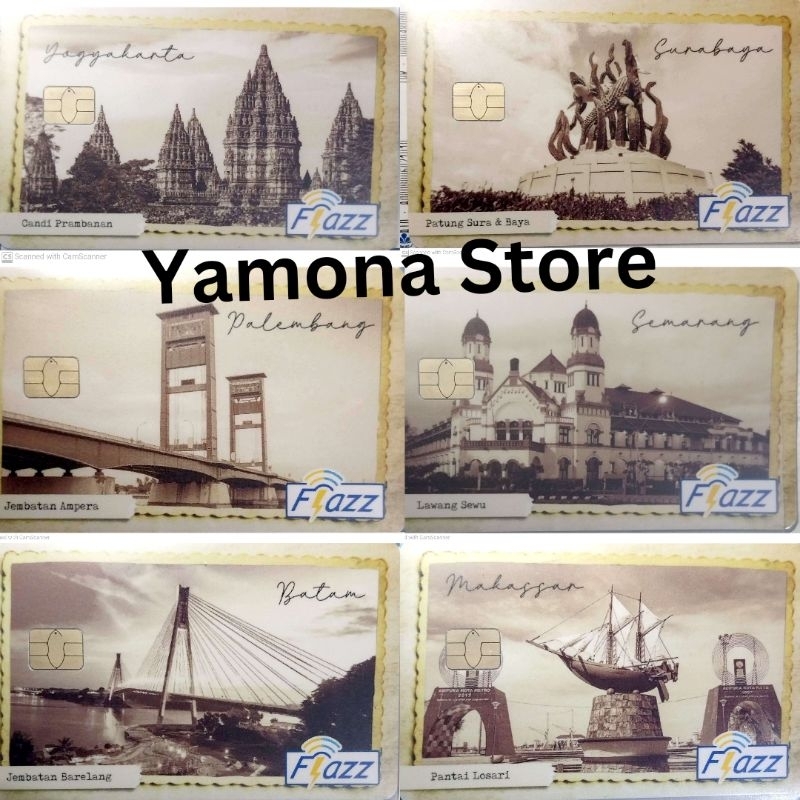 Jual Flazz Card BCA | Kartu Flazz Limited Edition Kota Vintage GEN 2 ...