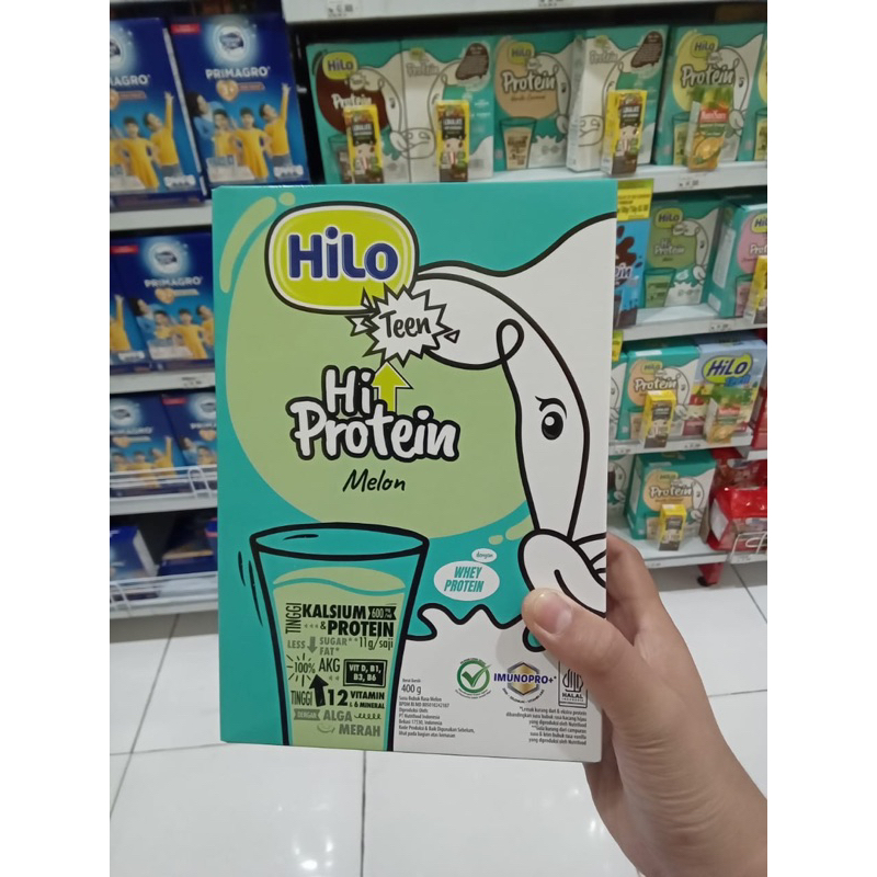 Jual HILO TEEN MELON TINGGI PROTEIN 400 GR | Shopee Indonesia