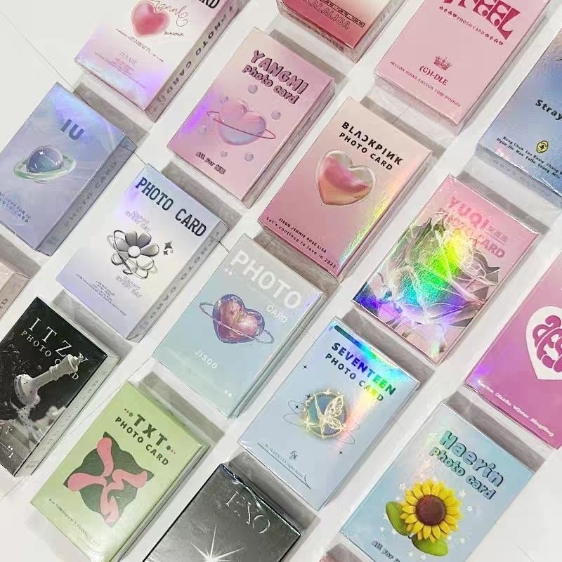 Jual Photocard Lomo Card PC Kartu KPOP Hologram 50-55 Lembar | Shopee ...