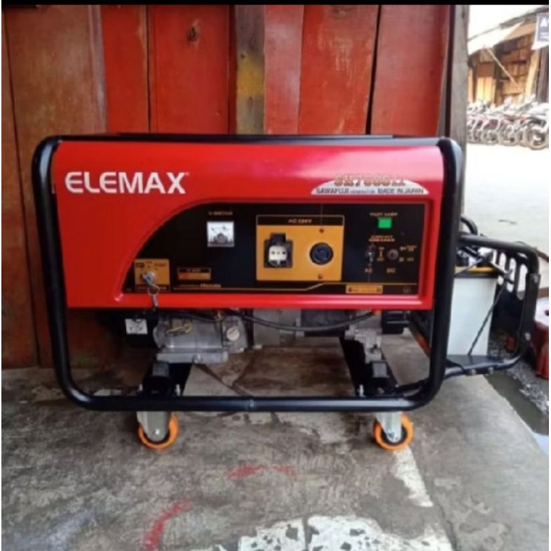 Jual mesin genset Honda elemax SH 7600 EX 6500 watt | Shopee Indonesia