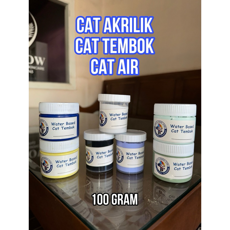Jual Cat Air Cat akrilik Cat Tembok Cat Lukis Sterofoam / Cat Lukis ...
