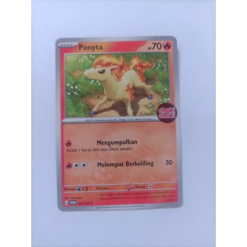Jual Ponyta 061/SV-P Promo Choki Choki | Shopee Indonesia