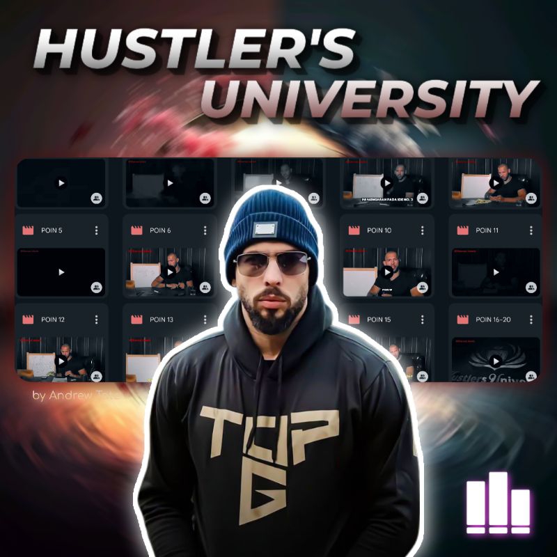 Jual Andrew Tate - HUSTLER'S UNIVERSITY | Shopee Indonesia
