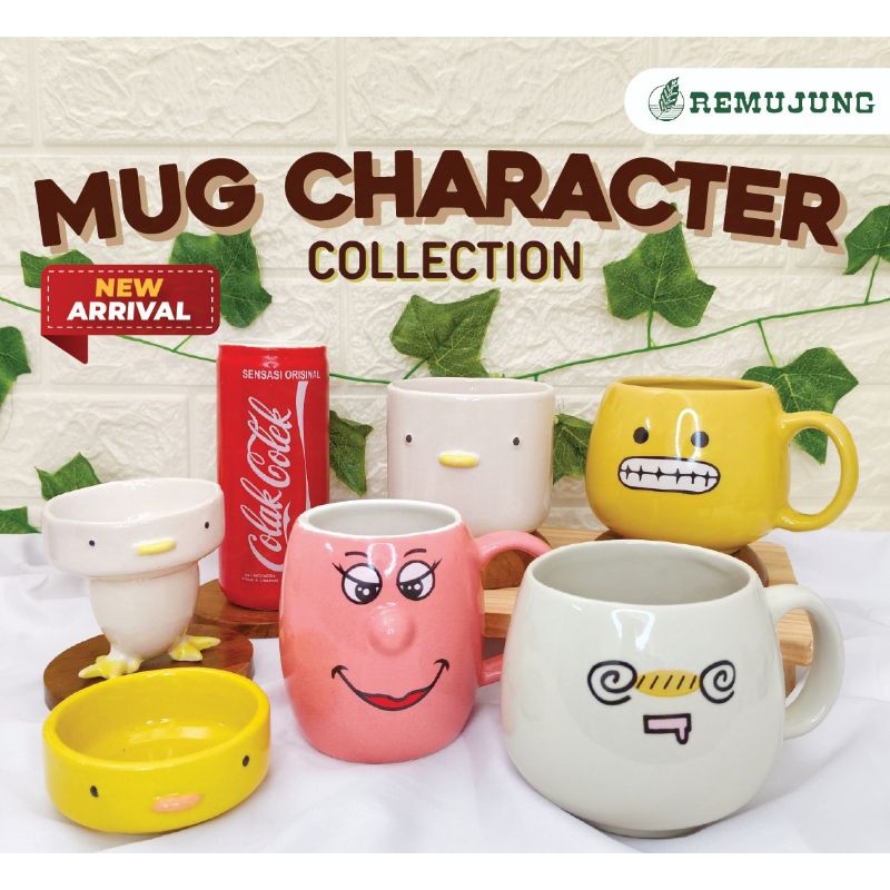 Jual Mug Karakter / Mug emoticon lucu / Mug soda | Shopee Indonesia
