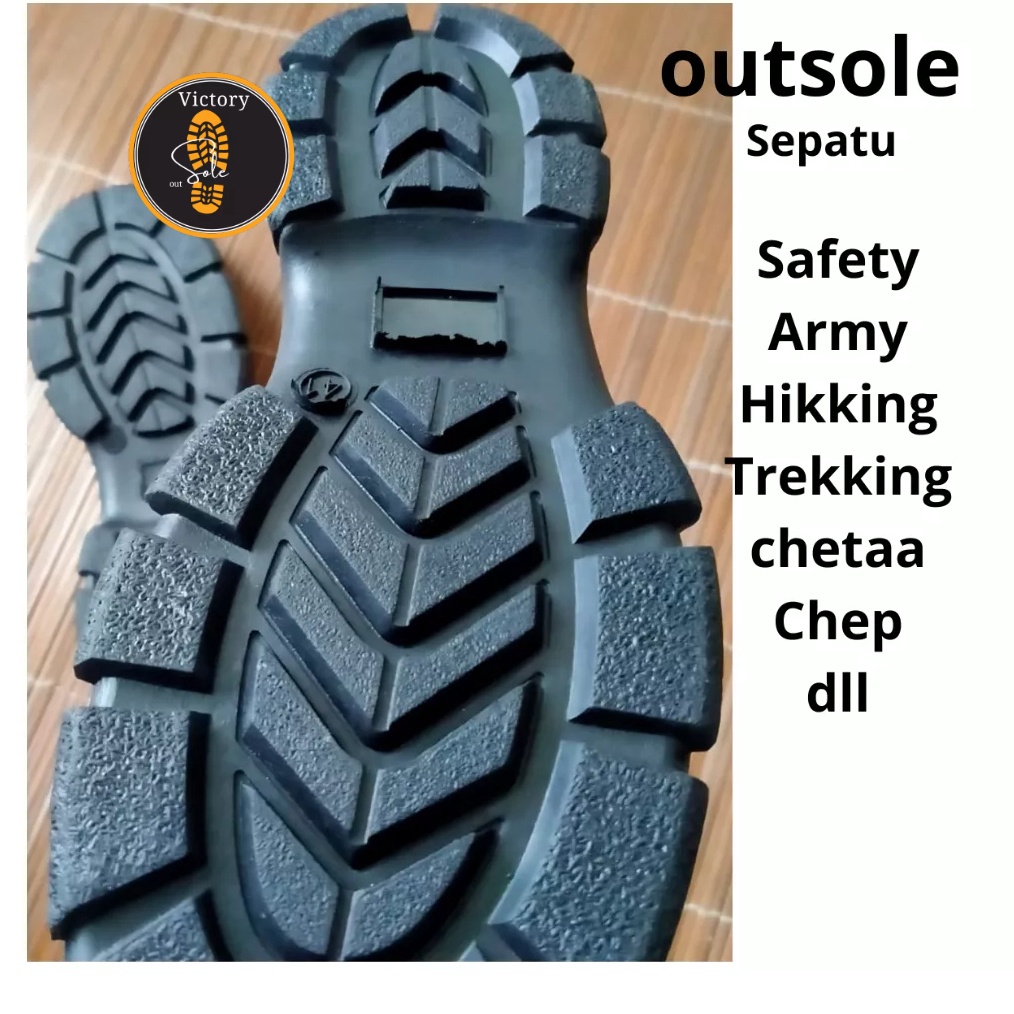 Jual Outsol karet sol sepatu alas sepatu sepatu safety pdl boots King ...