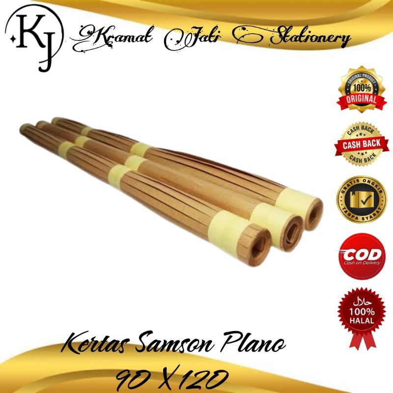 Jual Kertas Samson Plano 90 X 120 Isi 10 Lembar (1 Gulung) | Shopee Indonesia