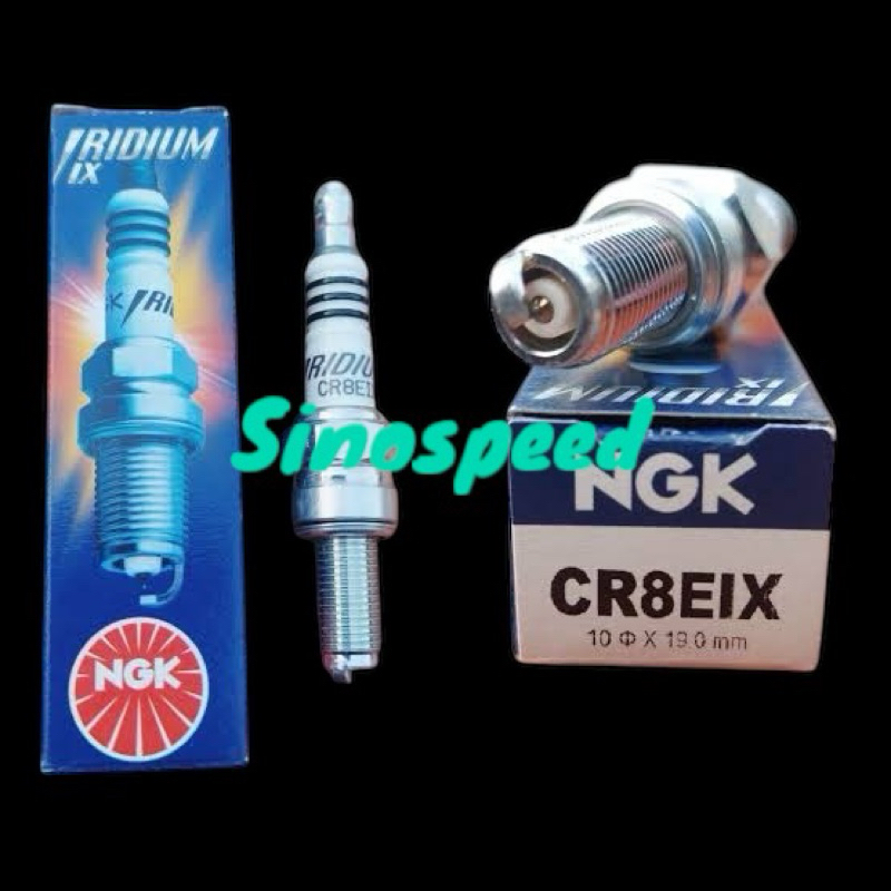 Jual Busi NGK iridium CR8EIX aerox nmax vario125/150 R25 Ninja250 | Shopee Indonesia