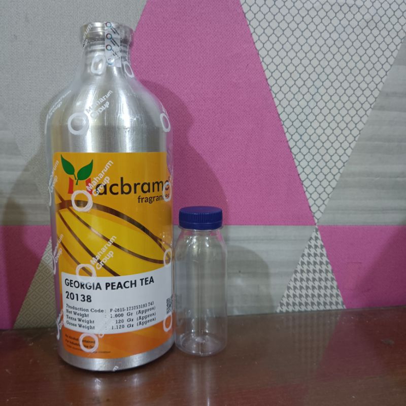 Jual GEORGIA PEACH TEA 100ml by MACBRAME (untuk keterangan baca ...