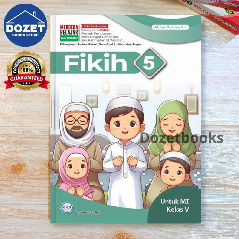 Jual Buku Paket Fikih Kelas 5 MI Kurikulum Merdeka Untuk Siswa PT. GLOBAL OFFSET SEJAHTERA ...