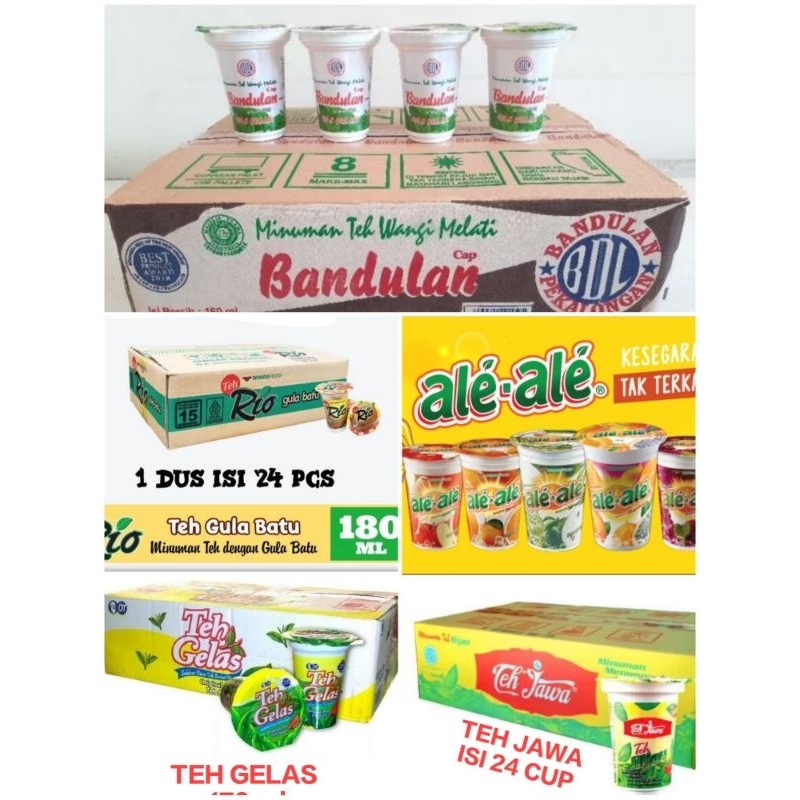Jual TEH BANDULAN, TEH GELAS, TEH RIO, TEH JAWA, TEKITA dll (ALL VARIAN ...