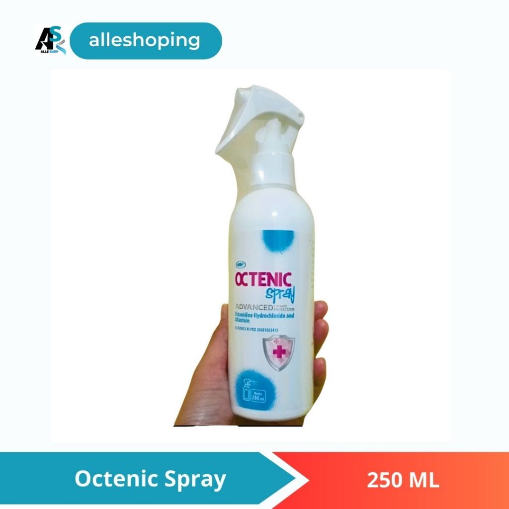 Jual Octenic Spray 50ml atau 250 ml perawatan luka/ luka diabetes/ luka ...