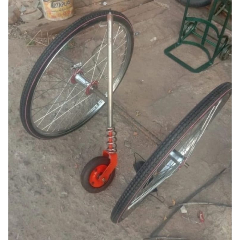 Jual Roda Gerobak Becak 28 Inch Roda Becak dan Roda Gletrek 300kg ...