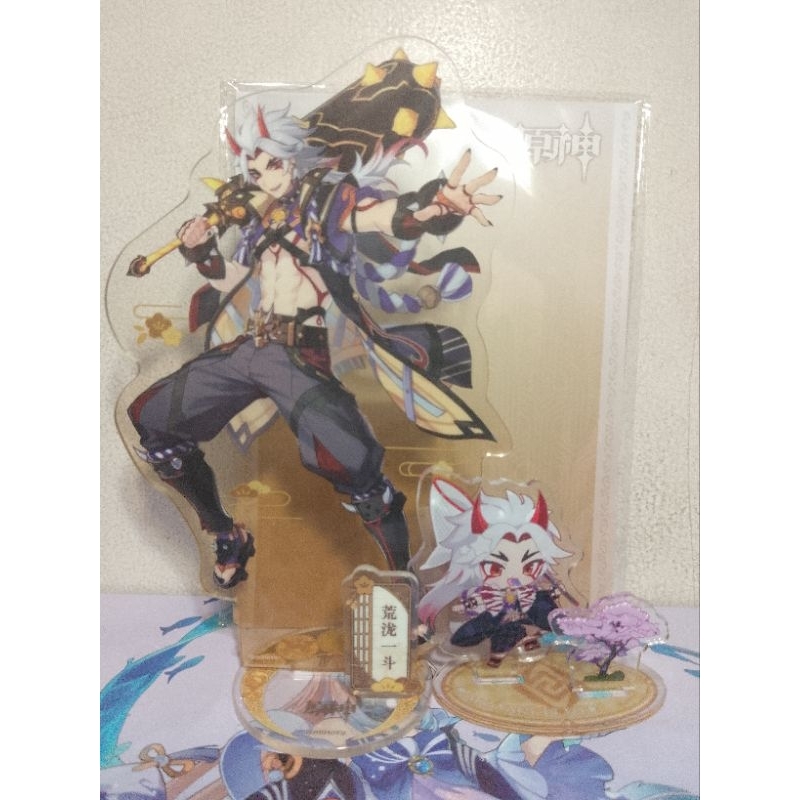 Jual TAKE ALL Arataki Itto Genshin Impact Stand Standee Official & Non ...