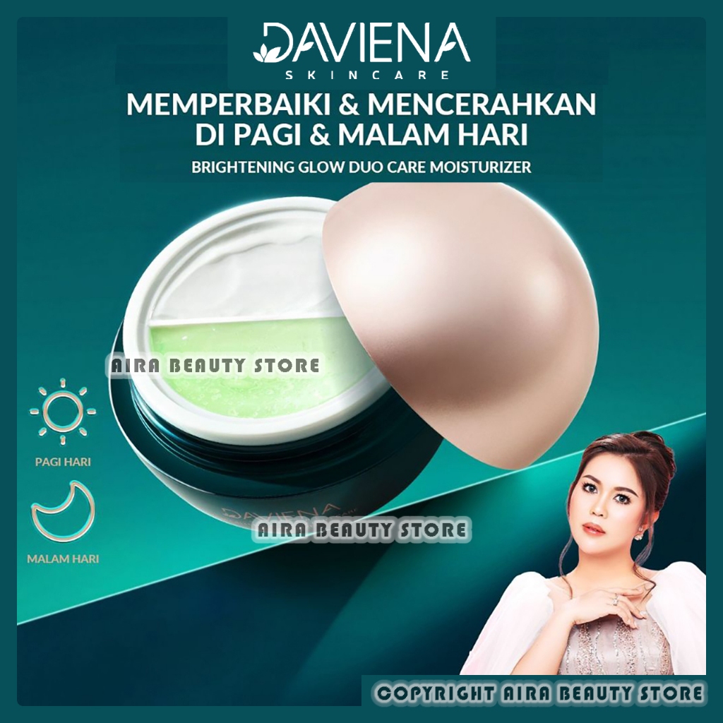 Jual DAVIENA SKINCARE PELEMBAB WAJAH MOISTURIZER DAVIENA BRIGHTENING ...