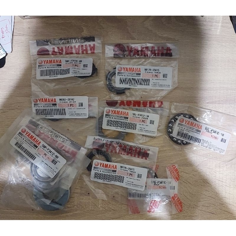 Jual Mangkok Stang Full Set Segitiga Atas-Bawah Original Yamaha New ...