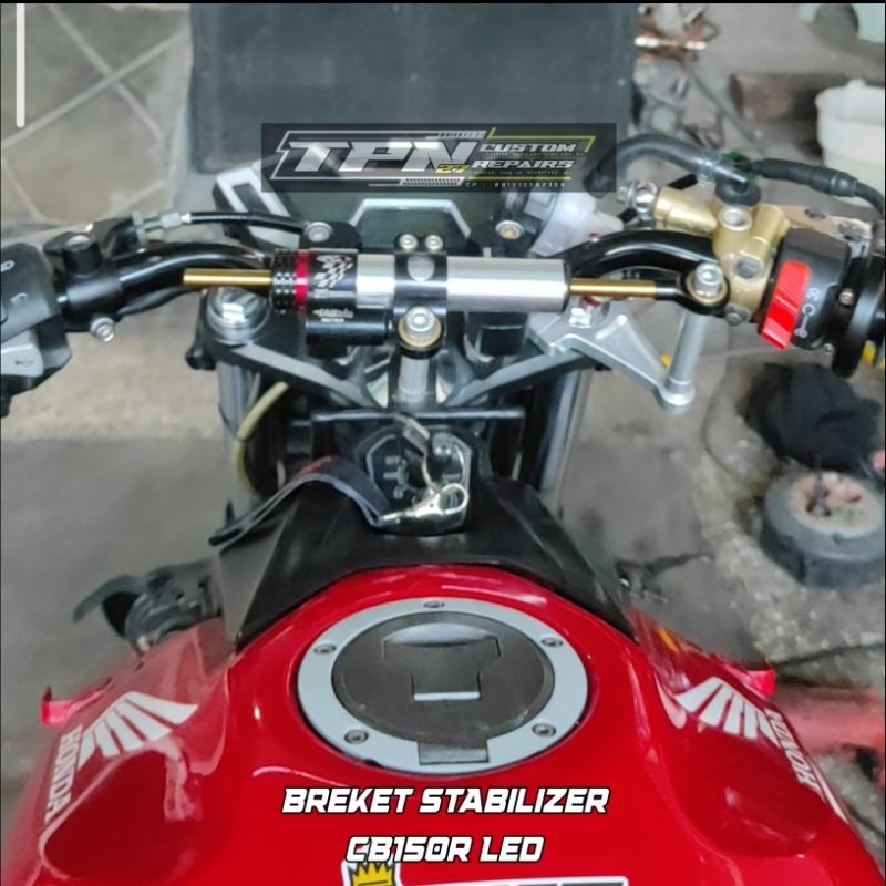 Jual breket stabilizer stang cb150r | Shopee Indonesia