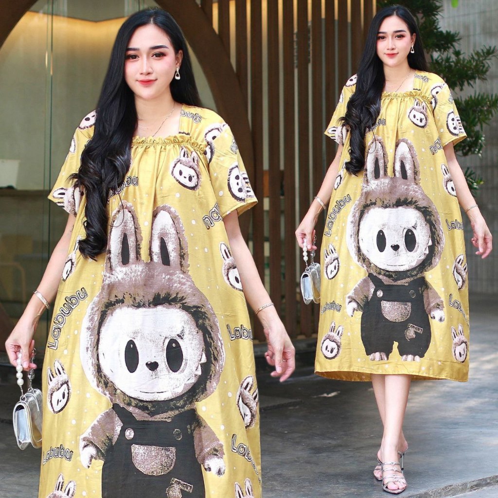 Jual DASTER FUJI LABUBU MOTIF TERBARU KEKINIAN BUSUI FRIENDLY ( KARET ...