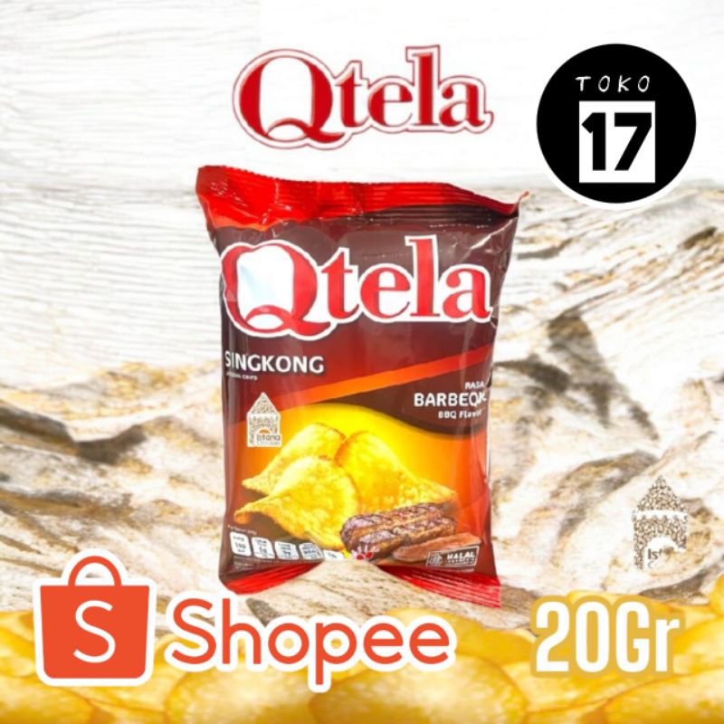 Jual Qtela Singkong Keripik Singkong Cassava Chips isi 20 Gram Aneka ...