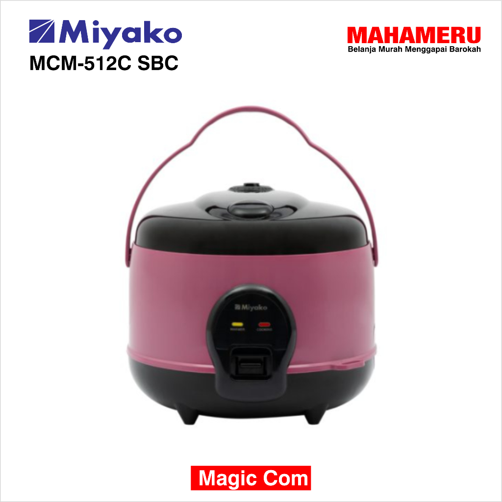 Jual Magic Com MIYAKO MCM-512C SBC | Shopee Indonesia