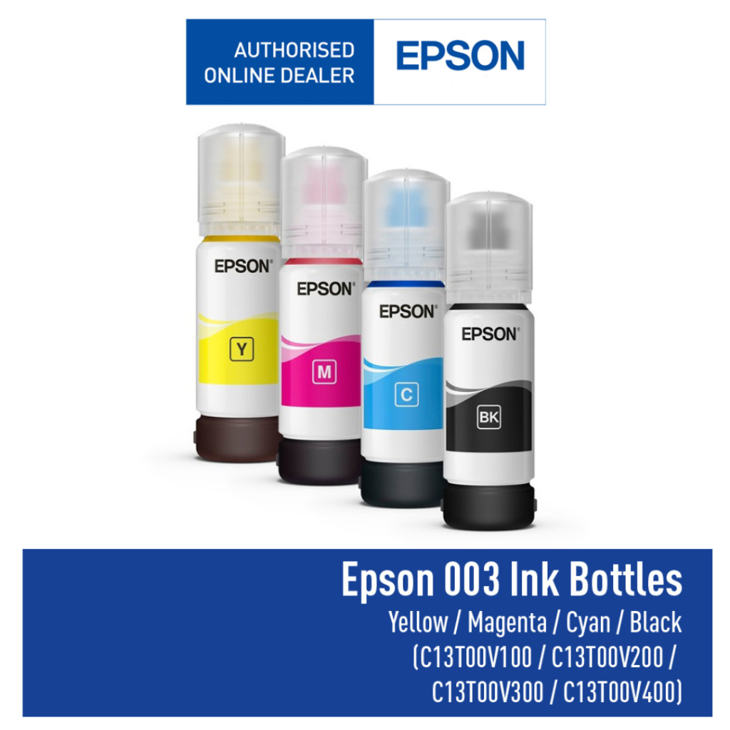 Jual Tinta Epson 003 1 set (4 warna) | Shopee Indonesia