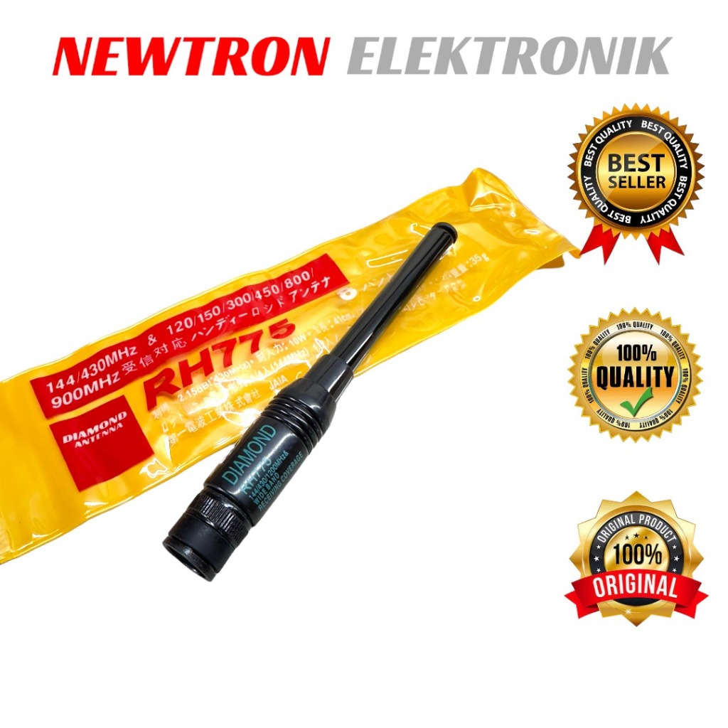 Jual Antena RH775 BNC Dualband VHF UHF HT ICOM IC V80 V8 V86 ICV80 ICV8 T70A Alinco DJ196 DJ195 ...