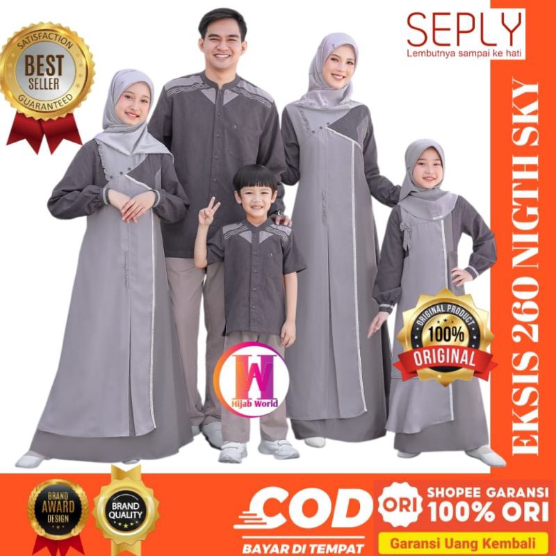 Jual SEPLY Sarimbit Eksis 260 Night Sky Seply Original / Sarimbit Seply ...