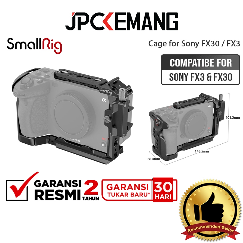 Jual SmallRig Camera Cage for Sony FX30 / FX3 Small Rig Sony FX 30 / FX ...