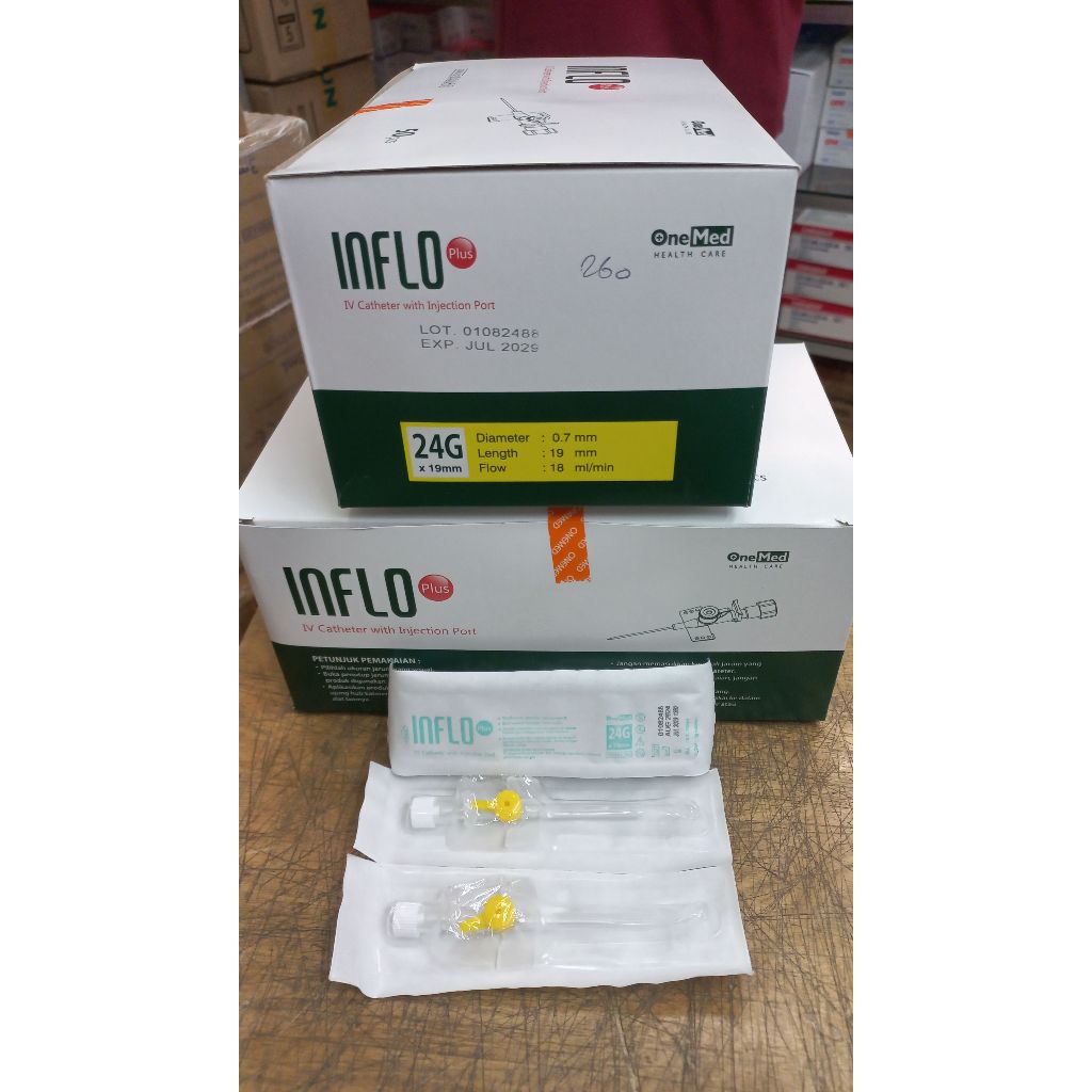 Jual Inflo Plus Onemed 18 20 22 24- Per Box | Shopee Indonesia