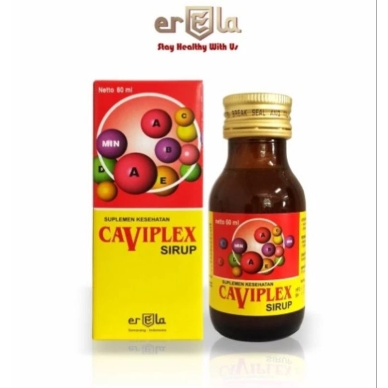 Jual Caviplex sirup multivitamin dan mineral anak 60 ml | Shopee Indonesia