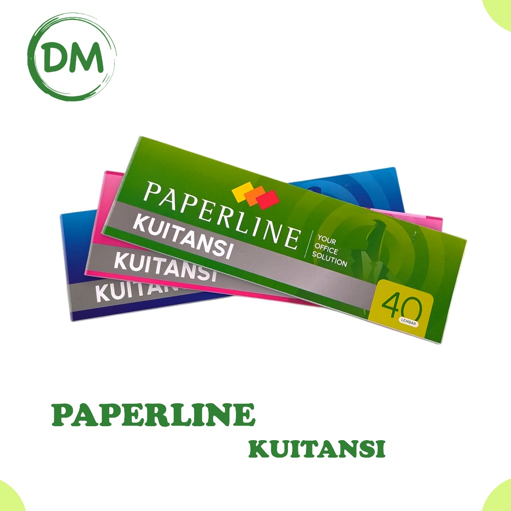 Jual DM- BUKU KUITANSI 40 LEMBAR PAPERLINE KWITANSI TANGGUNG | Shopee Indonesia