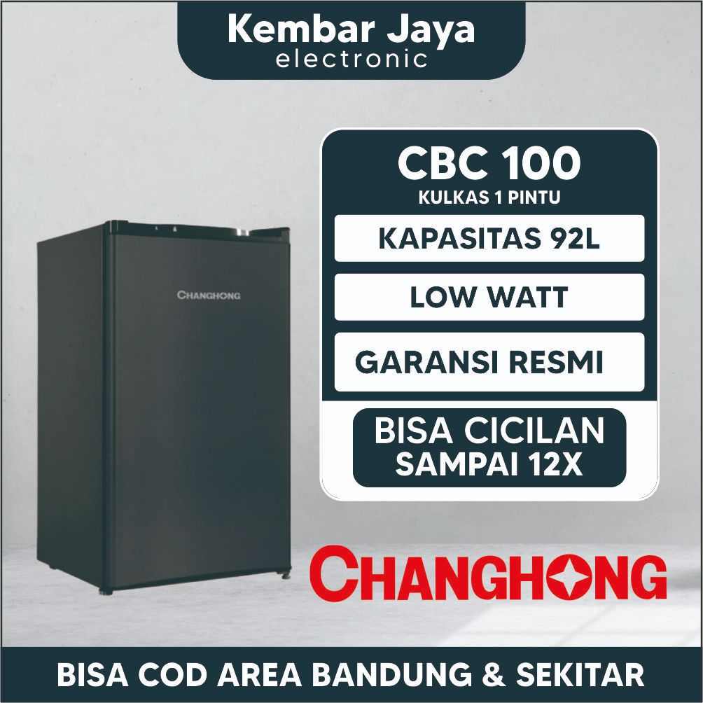 Jual CHANGHONG MINI BAR CBC100 CBC 100L KULKAS PORTABLE PORTABEL 100 ...