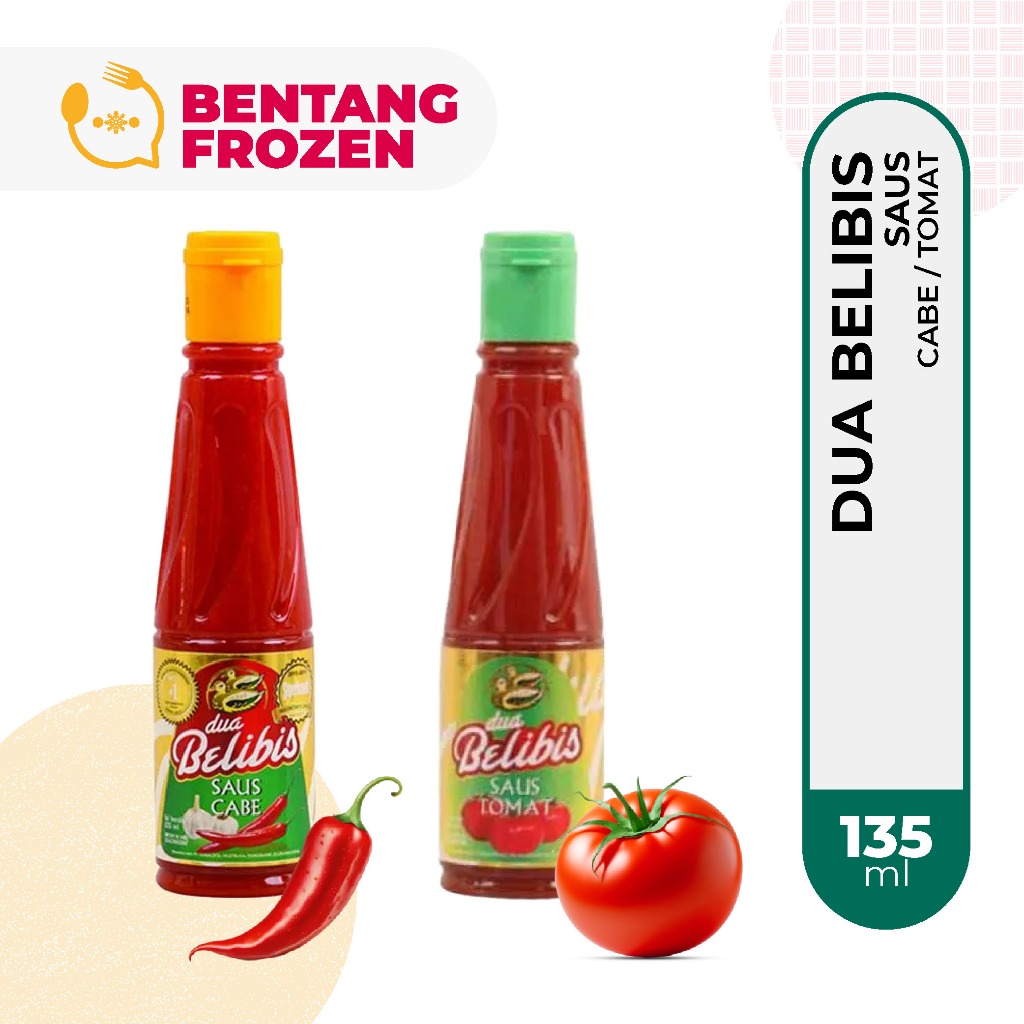 Jual Dua Belibis Saus Sambal / Saus Tomat 135ml | Shopee Indonesia