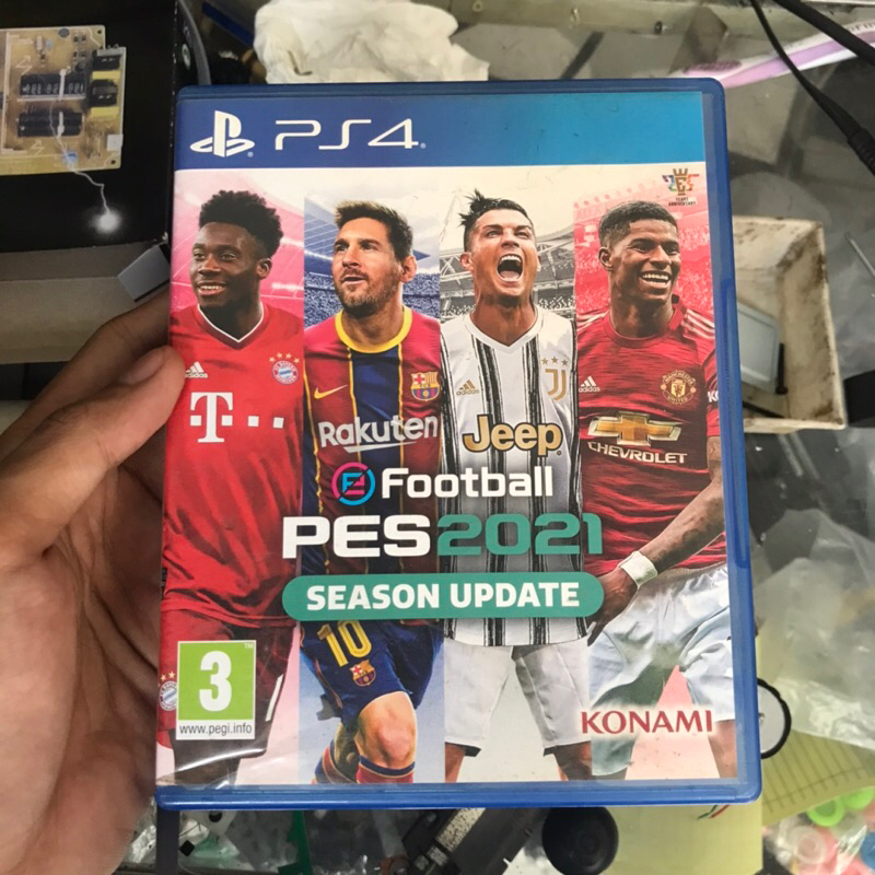 Jual Pro Evolution Soccer 2021 season update ps4 ps5 kaset bd game cd ps 4 5 pes 21 | Shopee ...