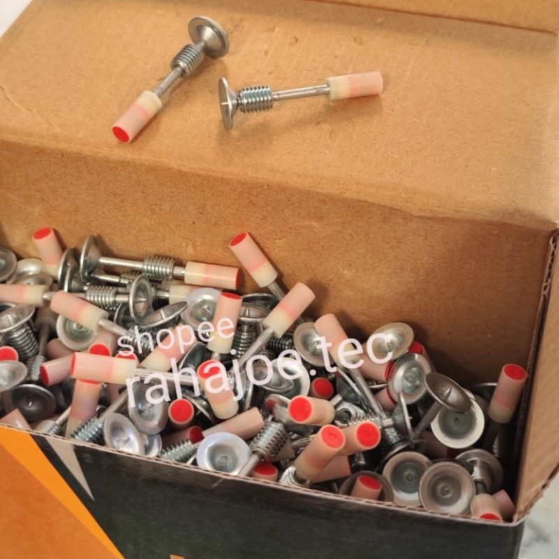 Jual Paku Ramset Lurus Drat Mesiu 7,3mm BOX Stamset Nail Paku Tembak ...