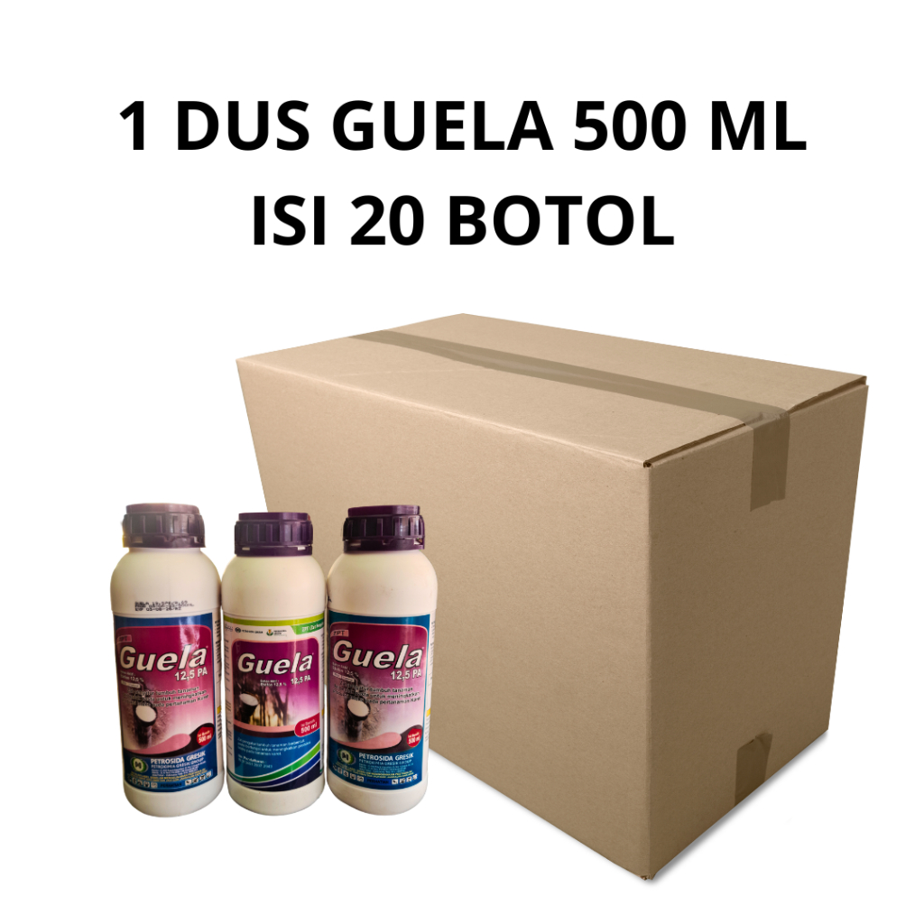 Jual 1 DUS GUELA 500 ML ISI 20 BOTOL UNTUK GROSIR | Shopee Indonesia