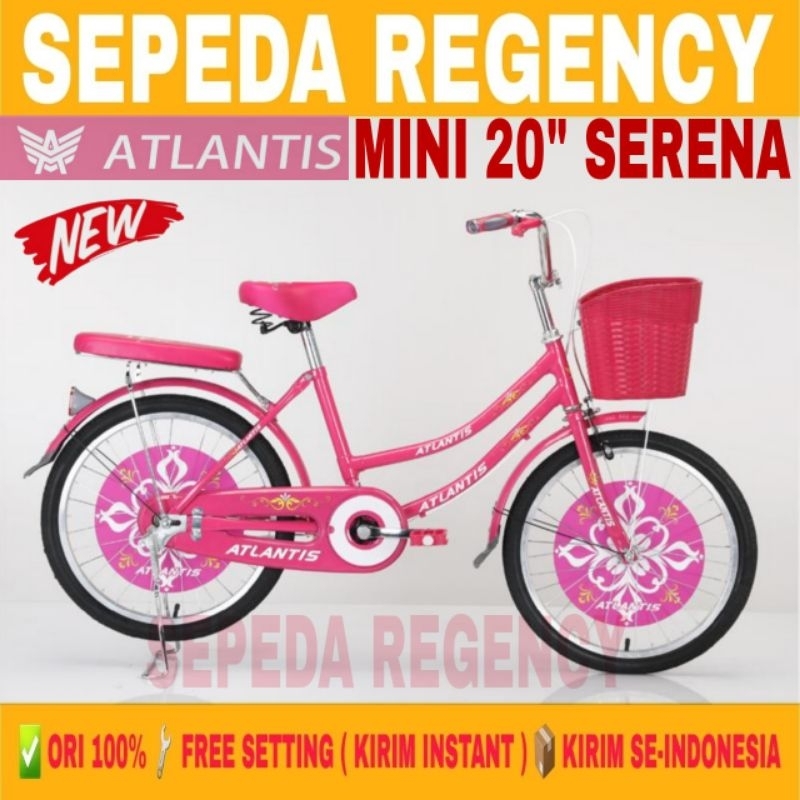 Jual Sepeda Anak Mini ATLANTIS SERENA / ATLANTIS AURORA Ukuran 20 Inch ...