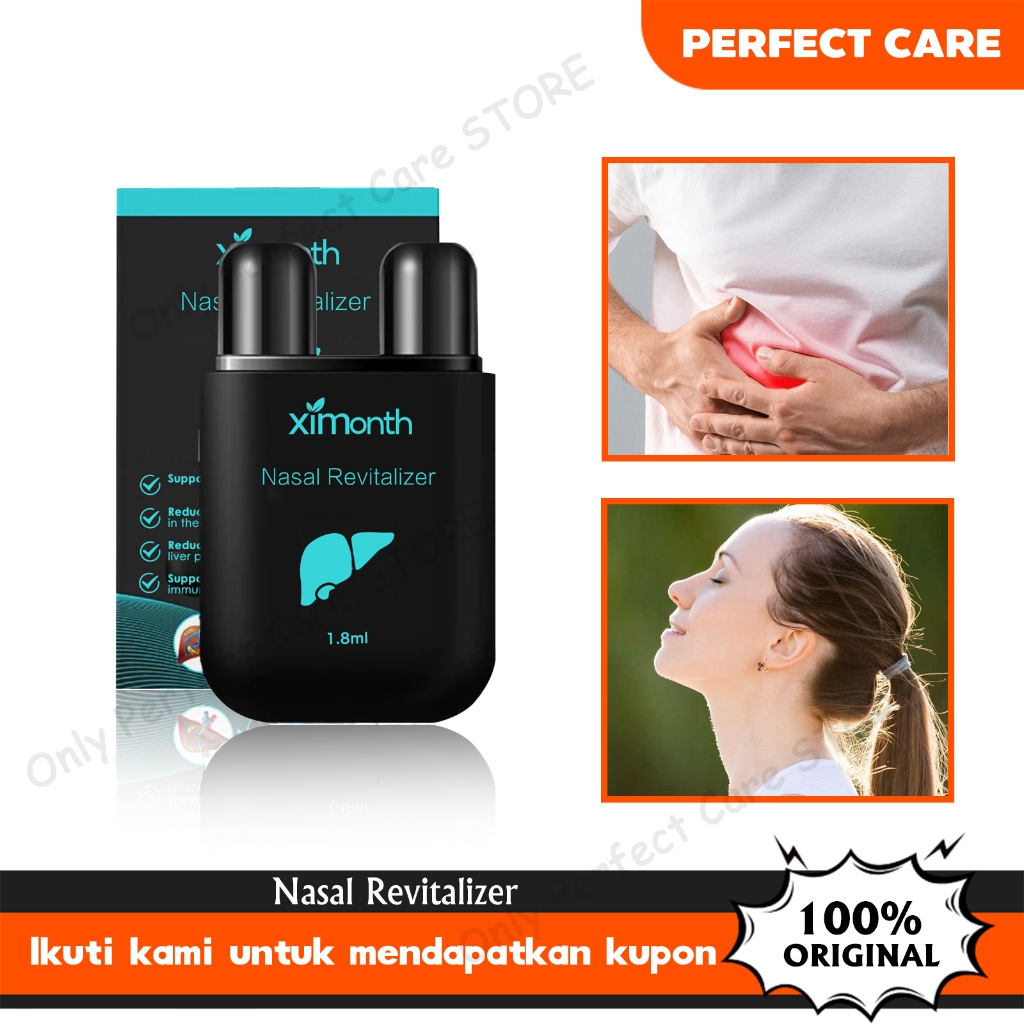Jual Ximonth Nasal Revitalizer Liver Cleansing Nasal Inhaler Lung Detox ...